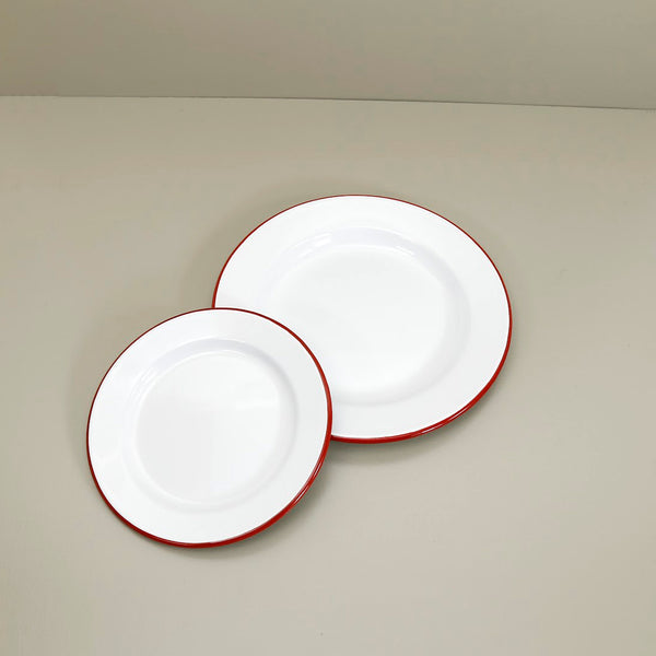 Enamelware / Red Rim + sett – One Mercantile / Sett