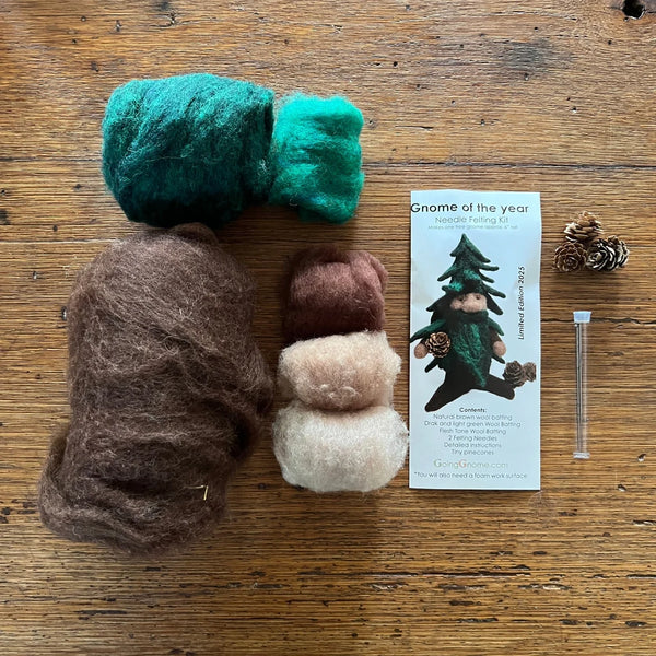 Needle Felting Kit / Gnome of the Year *Limited Edition* + sett – One ...
