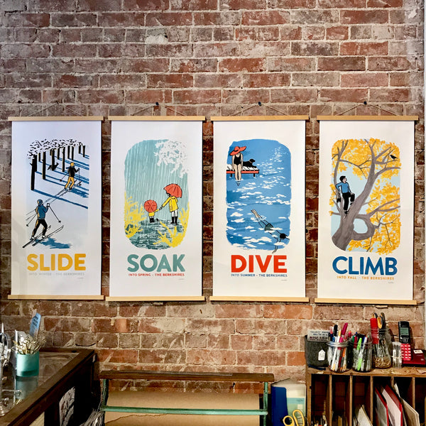 Berkshire Activity Posters FINAL SALE + sett – One Mercantile / Sett
