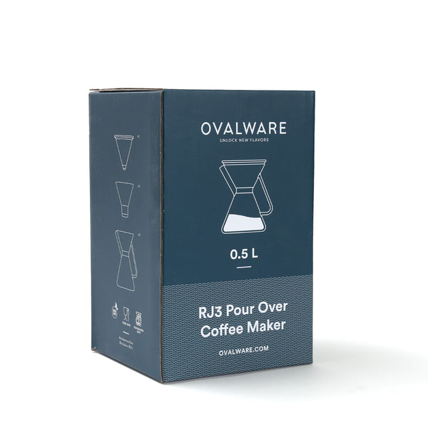 Ovalware Pour Over Coffee Maker / 0.5 Liter + sett – One Mercantile / Sett