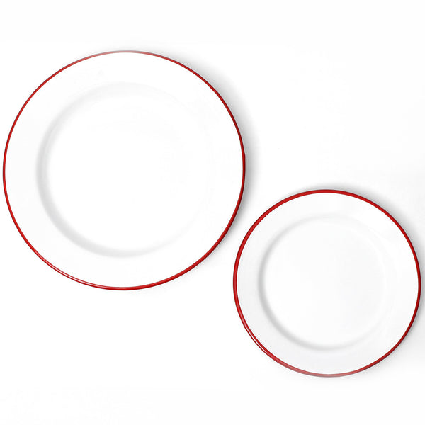 Enamelware / Red Rim + sett – One Mercantile / Sett