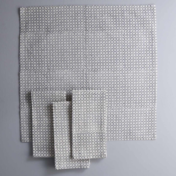 Blue Robin Handwoven Cotton Napkins / Set of 4 + sett – One Mercantile ...